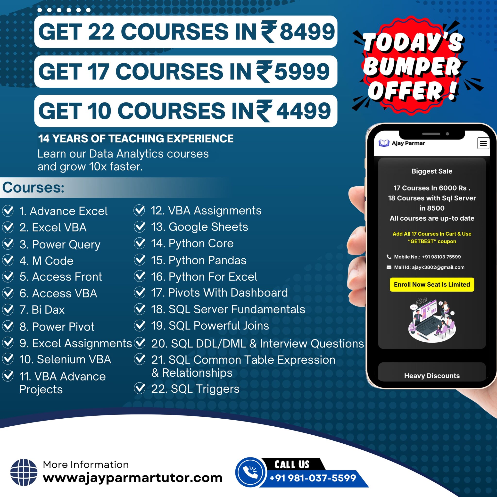 Ajay Kumar – Learn Excel ,VBA ,Power Query, DAX, PowerBI, Power Pivot, M code , MS Access & MS ...